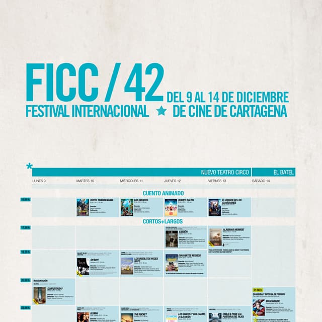 Programación FICC 42 Edición | PDF