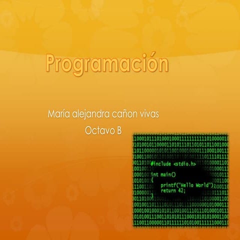 Mapa conceptual de la programacion | PPTX