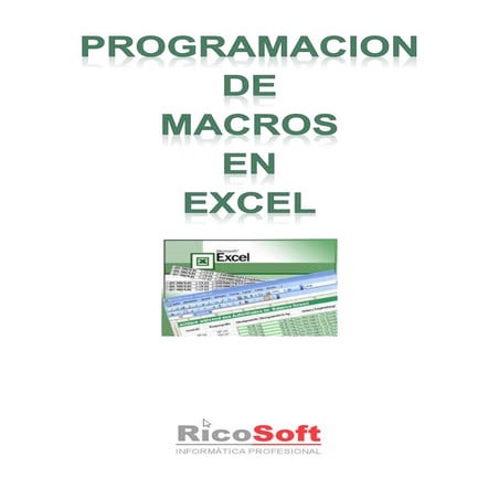 Programacion de-macros-en-excel | PDF