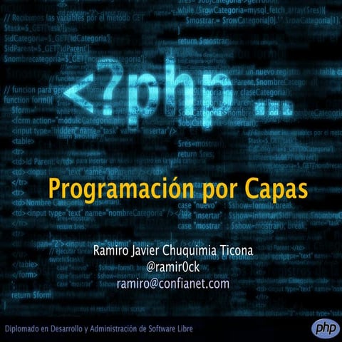 Programación por Capas en PHP | PPT