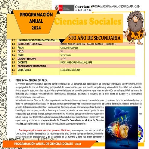 PROGRAMACION ANUAL CCSS 5° - 2024 -.docx