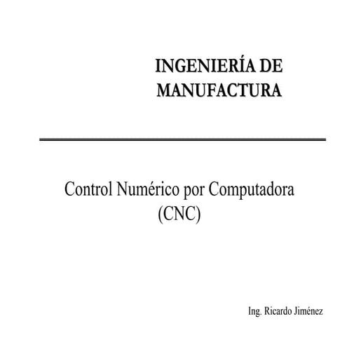 Programacion control numerico por computadora | PDF