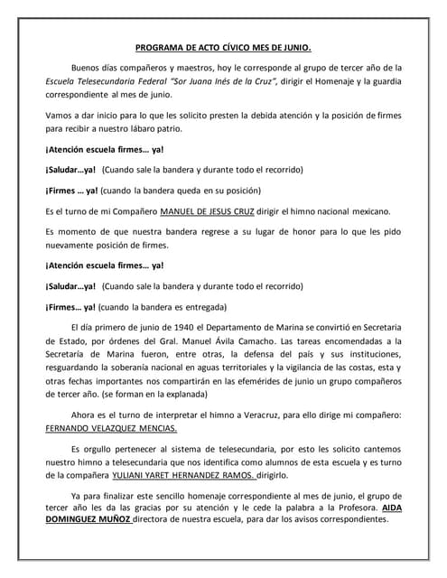 Programa civico | PDF