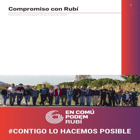 Compromiso con Rubí 2019-2023 | PDF