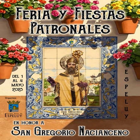 PROGRAMA DE FIESTAS SAN GREGORIO 2025 ESPELUY | PDF