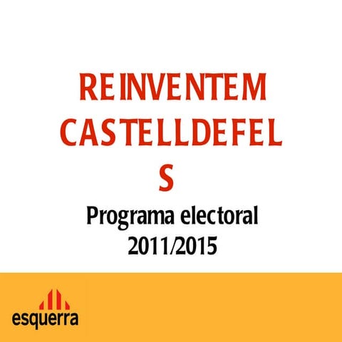 Programa electoral 2011/2015 | PPT