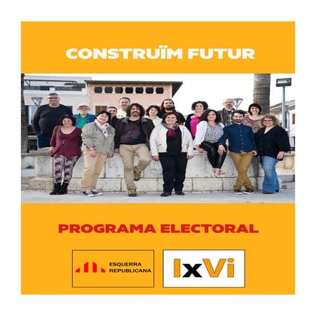 Programa electoral ix vi esquerra republicana 2015 | PDF