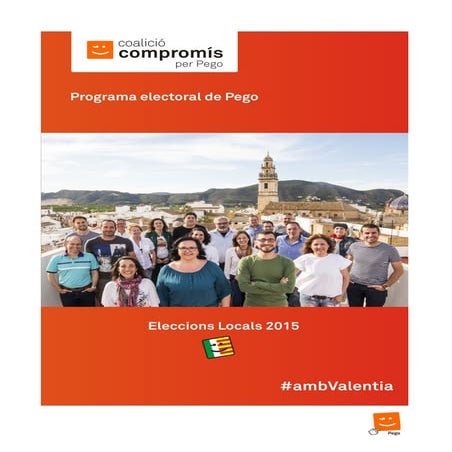 Programa Electoral 2015 - Compromís per Pego | PDF