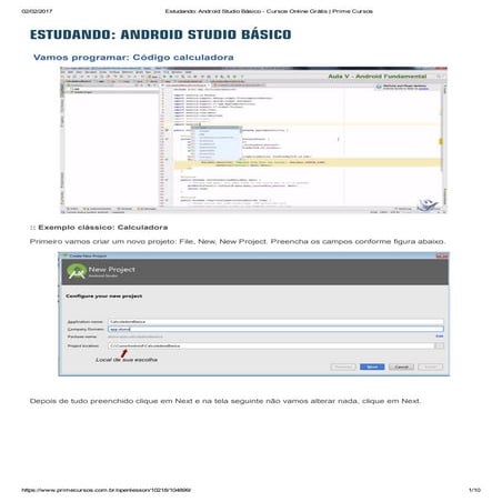 Programando calculadora Android | PDF
