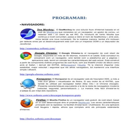 Programari | PDF