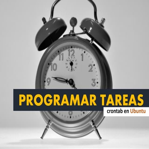 Programar tareas crontab en Ubuntu | PDF