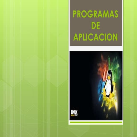 Software de aplicacion | PPTX