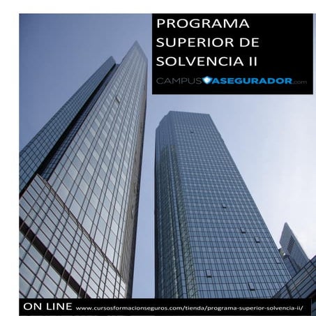 Curso de introducción a solvencia ii | PDF