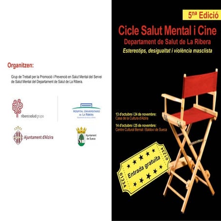 Programa v ciclo de salud mental y cine | PPT