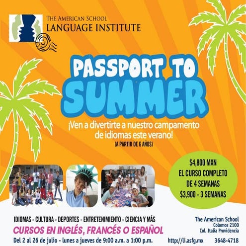 Passport to Summer 2012 | PDF