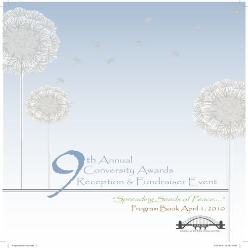 Fundraiser Program Book | PDF