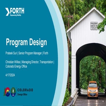 Program Design by Prateek Suri and Christian Williss | PPTX
