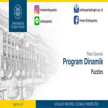 Program dinamik - Puzzle | PDF