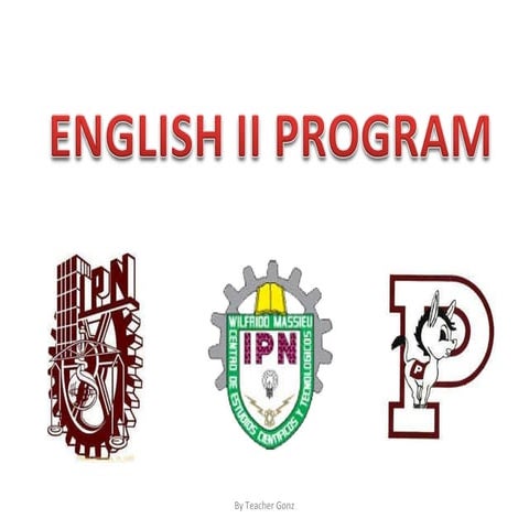 Program EnglishII | PPT