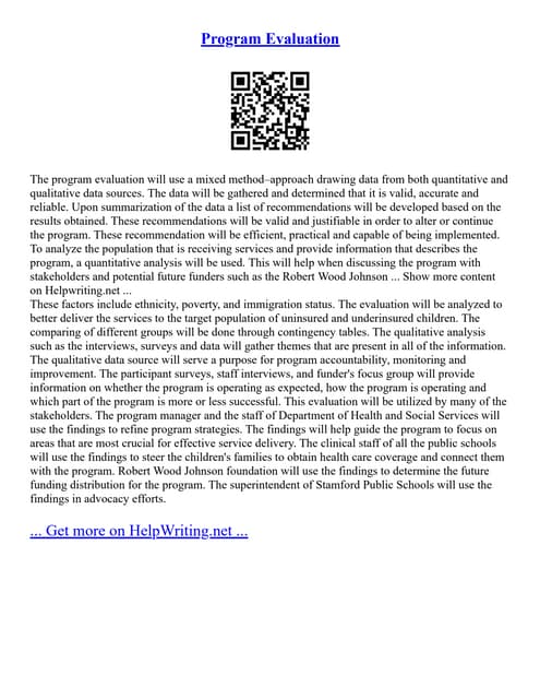 ABCD Evaluation Model | PPT