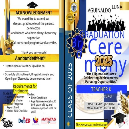 Sample template for PROGRAM GRADUATION 2025.pptx