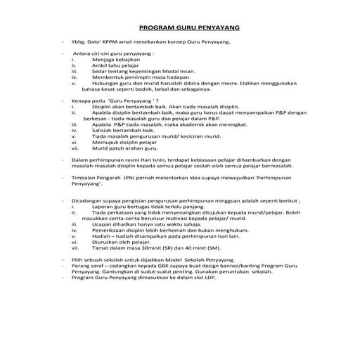 Program guru penyayang | DOC