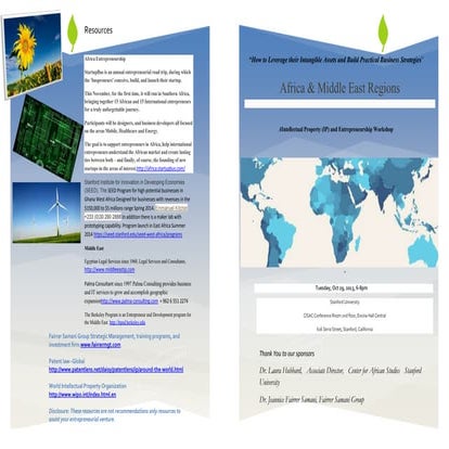 Program handout | PPT