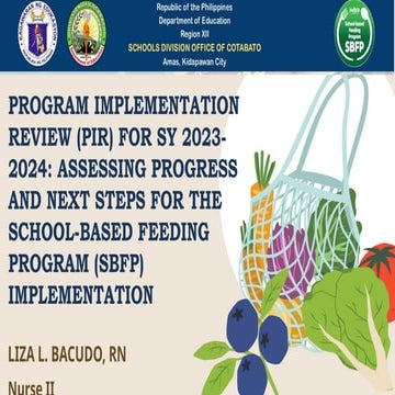 PROGRAM IMPLEMENTATION REVIEW (PIR) FOR SY 2023-2024.pptx