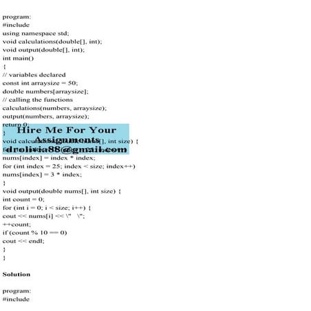 Programinclude Iostreamusing Namespace Stdvoid Calculatiopdf 