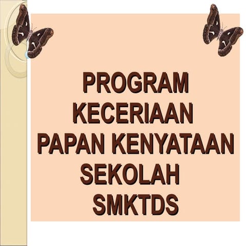 Program keceriaan | PPT