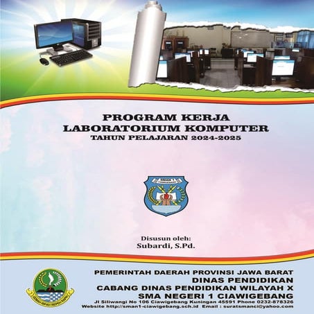 Program Kerja Laboratorium Komputer SMANCI | PDF