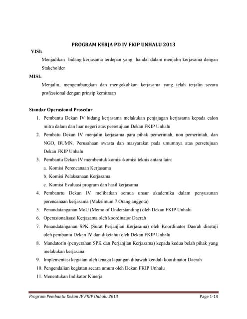 Tabel program kerja divisi humas 2017 2018 | PPT