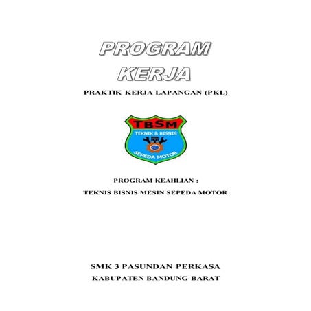 CONTOH Laporan praktik kerja industri (SMK) PRAKERIN PROGRAM STUDI DKV | DOCX