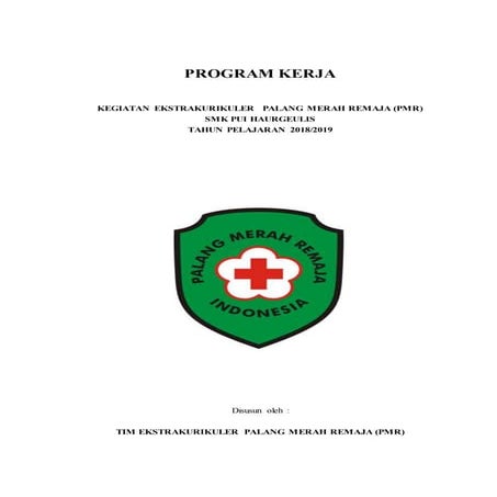 Program kerja pmr | DOCX