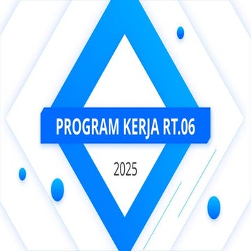 Presentasi Program Kerja Pengurus RT.06.pptx