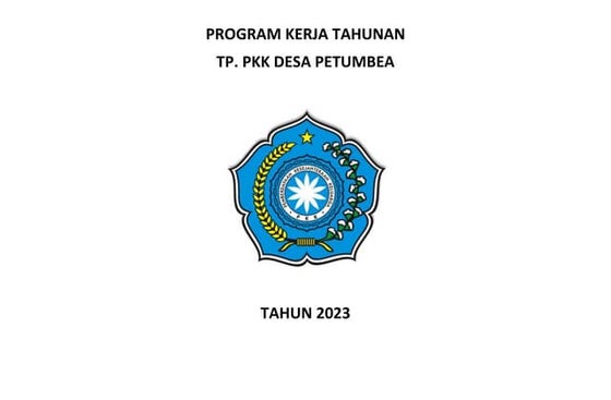 Contoh laporan pelaksanaan kegiatan 10 program pokok pkk | DOCX