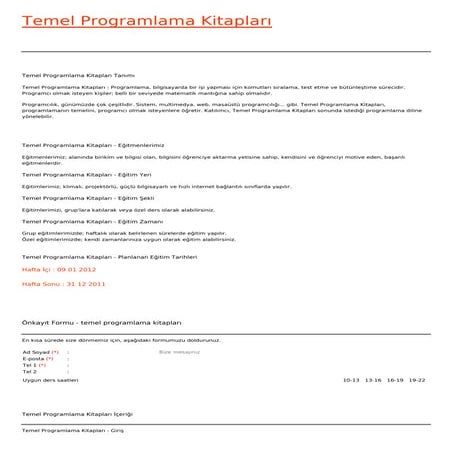 Programlama kitaplari | PDF