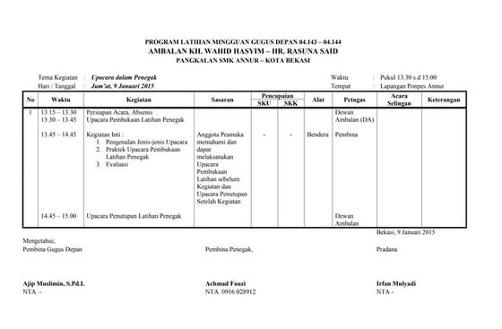 Proposal Persari | DOC