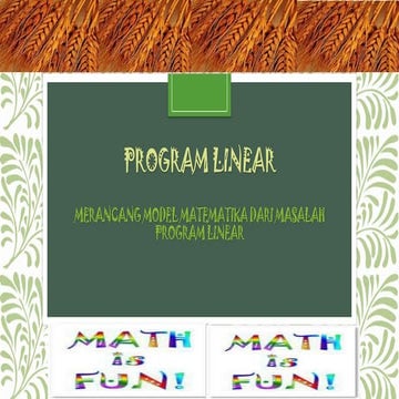 Program linear | PPTX