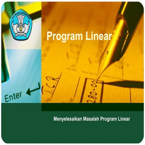 Program linear | PPT