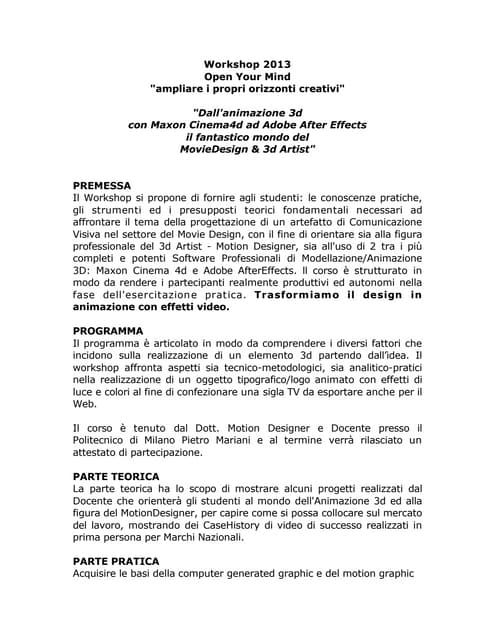 Solo modulo da compilare | PDF