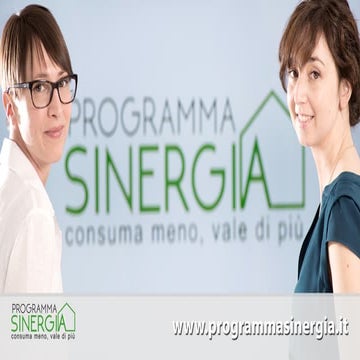 Programma sinergia | PDF