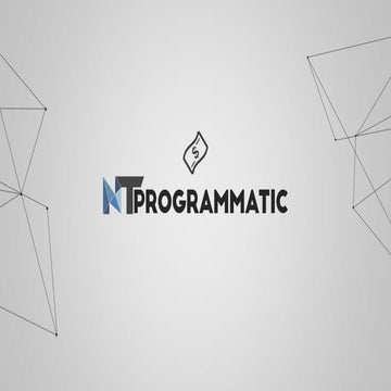 NT Programmatic Platform | PDF