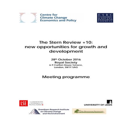 Stern Review +10 | PDF