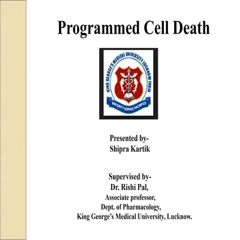 Programmed cell death | PPT