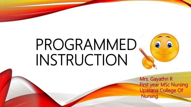 Programmed Instruction programmed-instruction