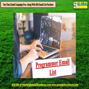 Programmer email list | PPTX