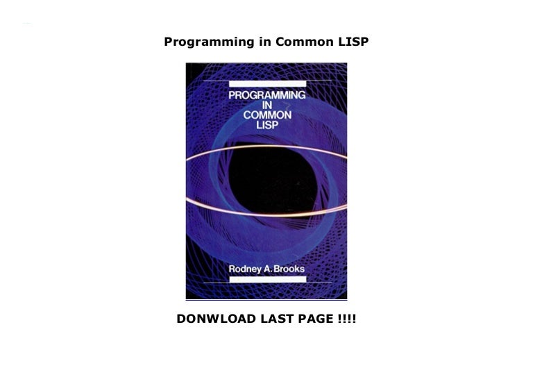 Programming In Common Lisp 1545