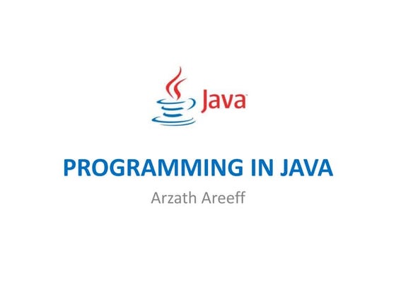 Data Types In Java Pptx Programming Languages Computing