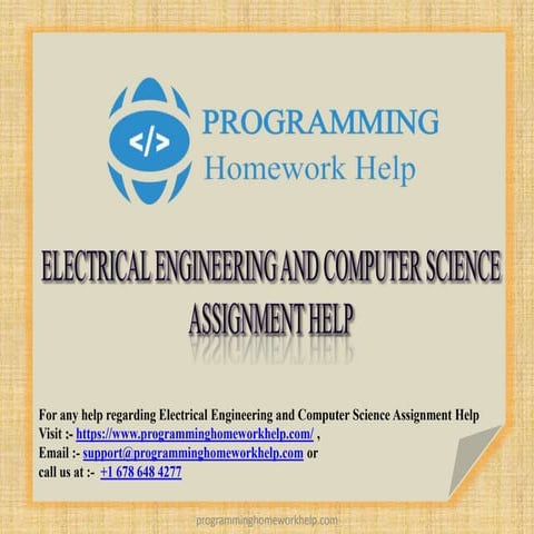 Computer Science Assignment Help Ppt